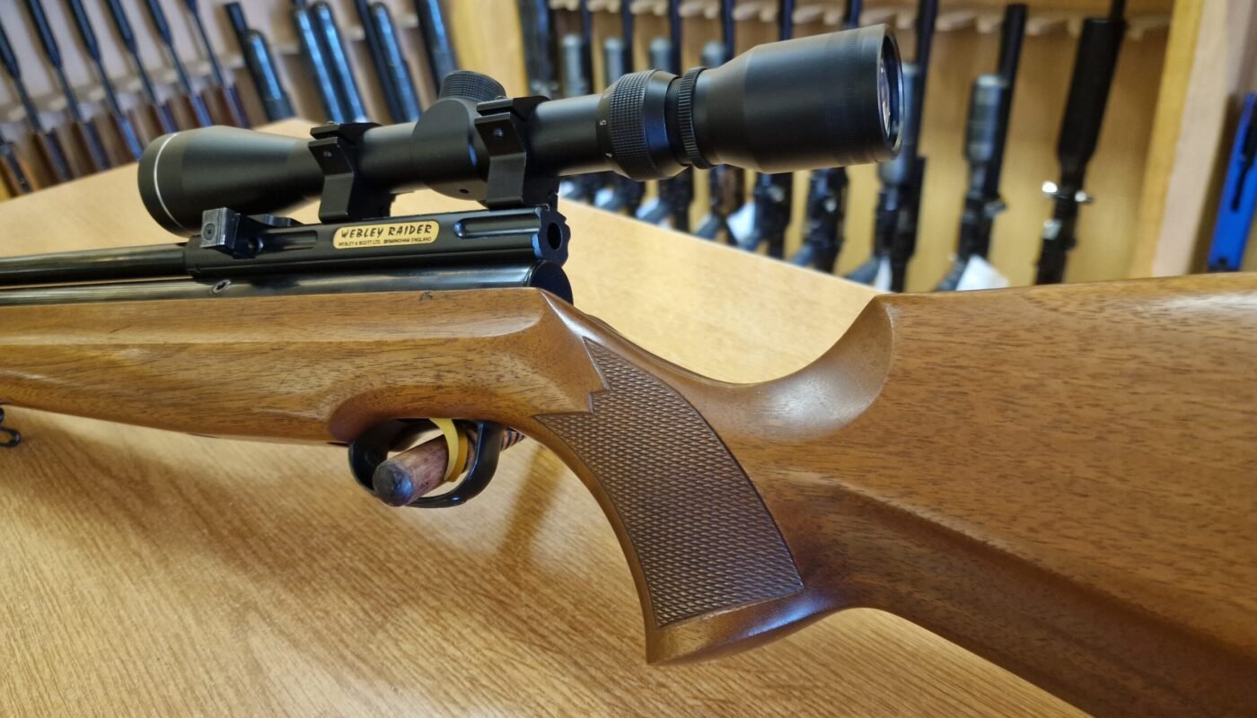 Senapan Webley .22 Raider - Airgun Indonesia